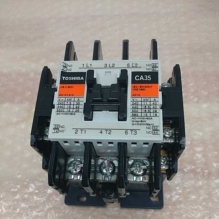 【傷や汚れあり】中古 東芝 TOSHIBA 電磁開閉器 CA35 管理番号A-457の落札情報詳細 - Yahoo!オークション落札価格検索 オークフリー