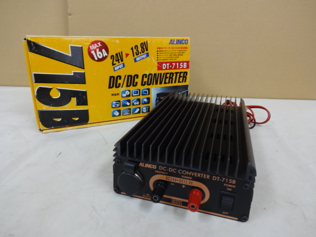 【やや傷や汚れあり】 美品 アルインコ ALINCO DC-DCコンバーター DT-715B 40の落札情報詳細 - ヤフオク落札価格検索 ...