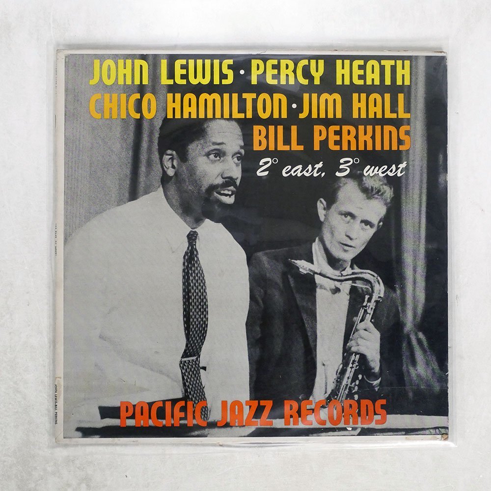 【傷や汚れあり】米 JOHN LEWIS/GRAND ENCOUNTER: 2 DEGREES EAST 3 DEGREES WEST/PACIFIC JAZZ PJ-44の落札情報詳細 ...