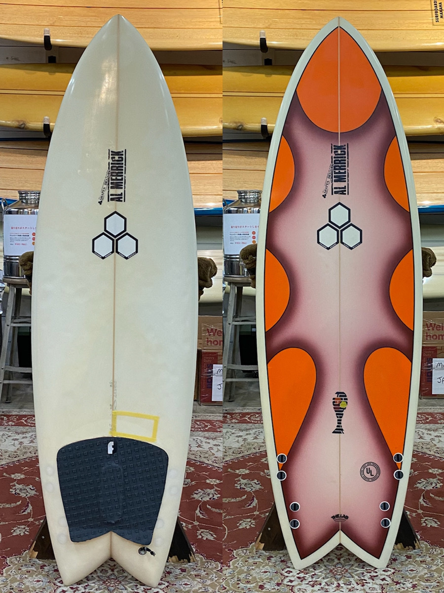 【やや傷や汚れあり】【引取限定】AL MERRICK 7.6 アルメリック ファンボード サーフボード ロング 中古 直 C6911822 の ...