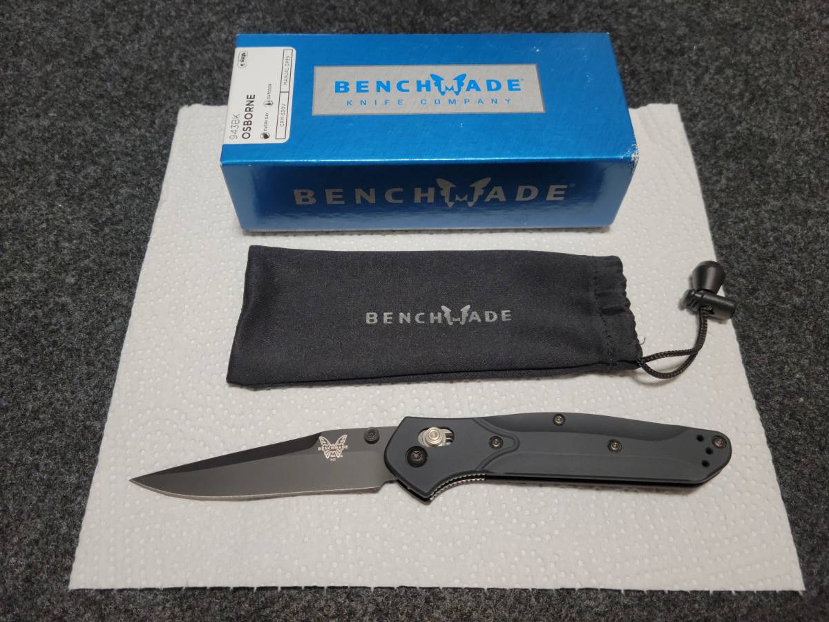 【やや傷や汚れあり】benchmade42 Spring Latch 154cm バタフライナイフ バリソン の落札情報詳細| ヤフオク落札 ...