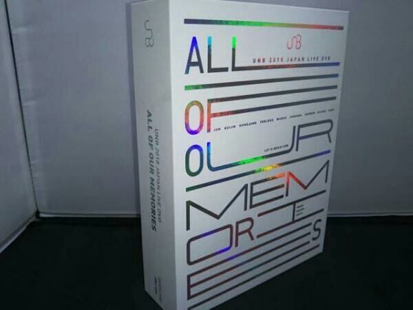 【目立った傷や汚れなし】UNB 2018 JAPAN LIVE DVD ALL OF OUR MEMORIESの落札情報詳細 - ヤフオク落札価格検索 オークフリー