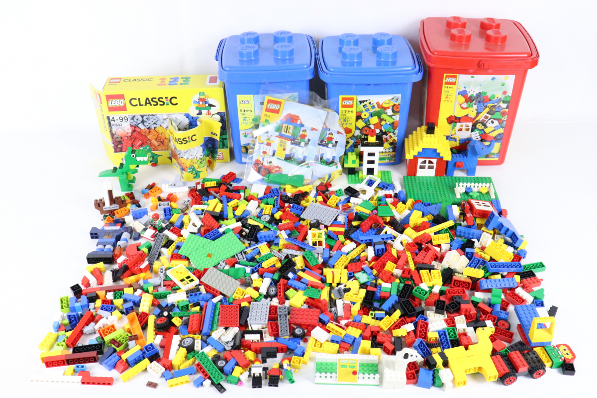 LEGO/レゴ 青いバケツ 4267 レゴブロック 知育玩具 廃盤 大量 おもちゃ 児童用玩具 レゴ基本セット の落札情報詳細| ヤフオク落札 ...