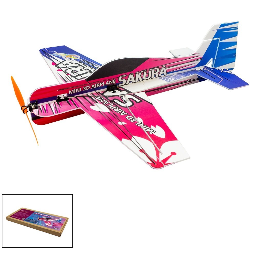 【未使用】おもちゃ 飛行機 PPマイクロ3D 屋内飛行機 SAKURA RC E210 組み立てキットの落札情報詳細 - Yahoo ...