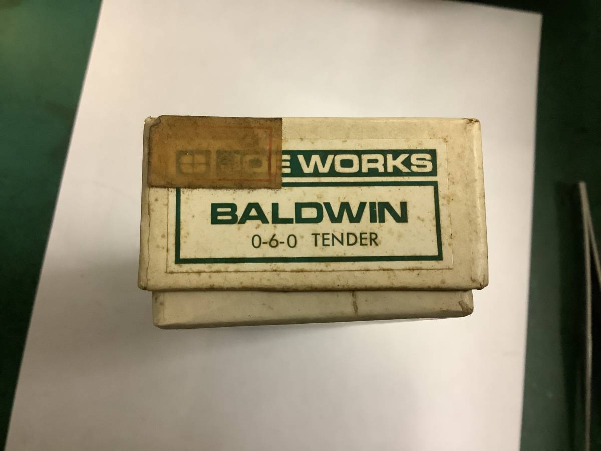 【全体的に状態が悪い】27 組みかけ ジャンク 動作未確認 HO ナロー 乗工社 JOE WORKS ボールドウィン 0-6-0 TENDER ...