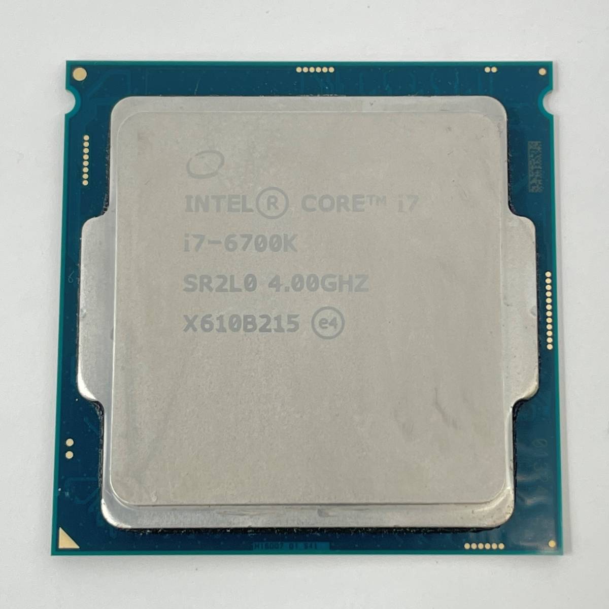 【目立った傷や汚れなし】★ 中古品 Intel Core i7-6700K 第6世代(Skylake) SR2L0(8M Cache, up ...