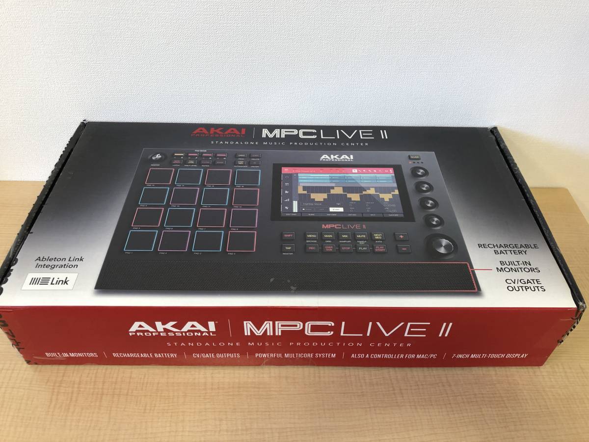 【目立った傷や汚れなし】《HK1226》 AKAI professional MPC LIVE II Standalone Music ...