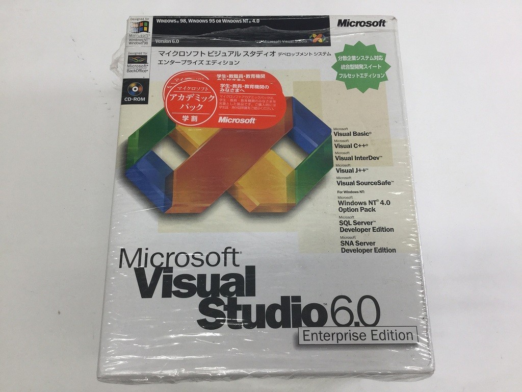 【傷や汚れあり】Z776 PC Microsoft Visual Studio 6.0 Enterprise EditionWindows CD-ROM 1002の落札情報詳細 - ヤフオク ...