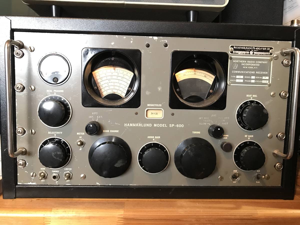 【やや傷や汚れあり】HAMMARLUND ハマーランドMODEL SP-600 通信型受信機 直接手渡のみの落札情報詳細 - ヤフオク落札価格 ...