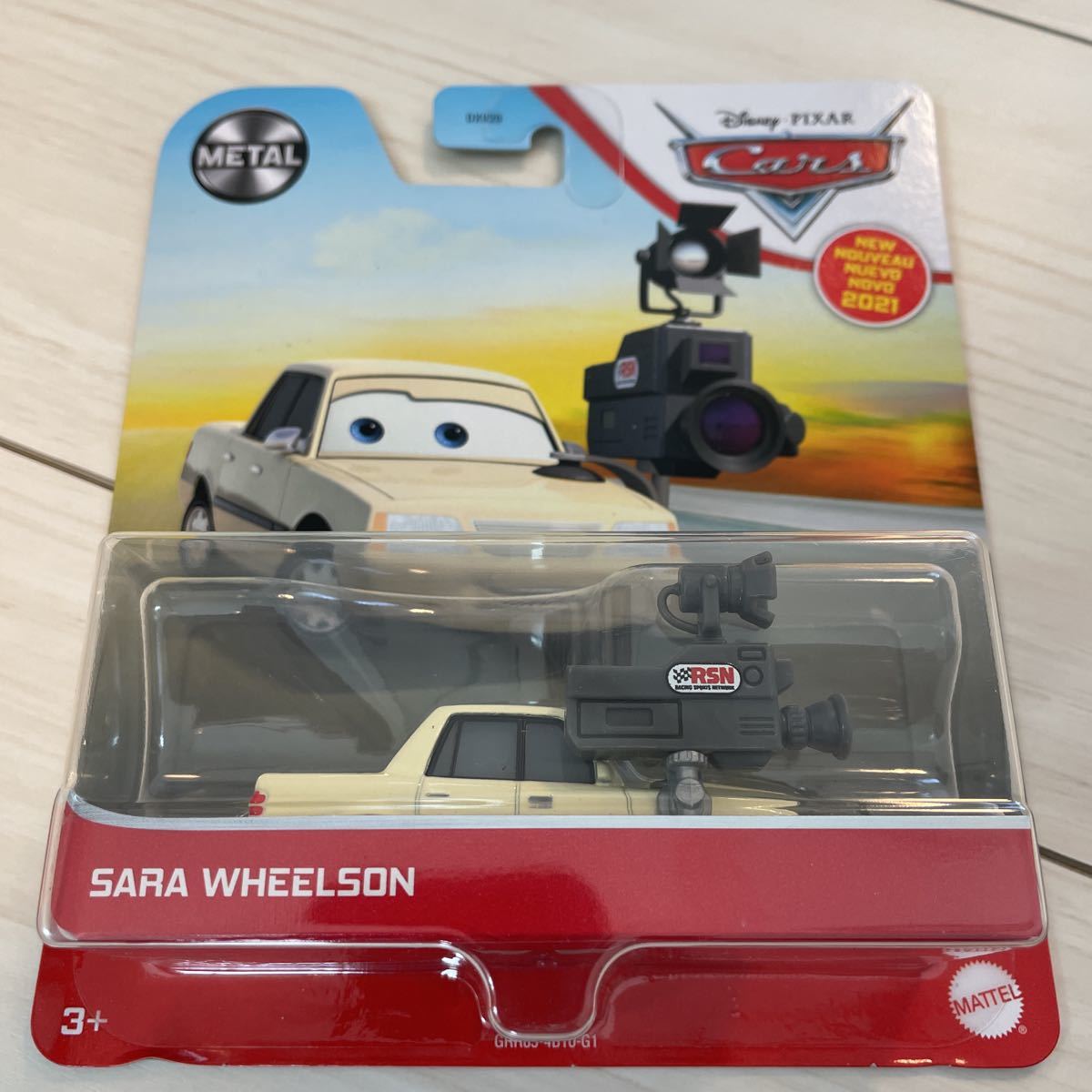 【やや傷や汚れあり】マテル カーズ サラ ホイールセン SARA WHEELSON MATTEL CARS ミニカー キャラクターカー ...