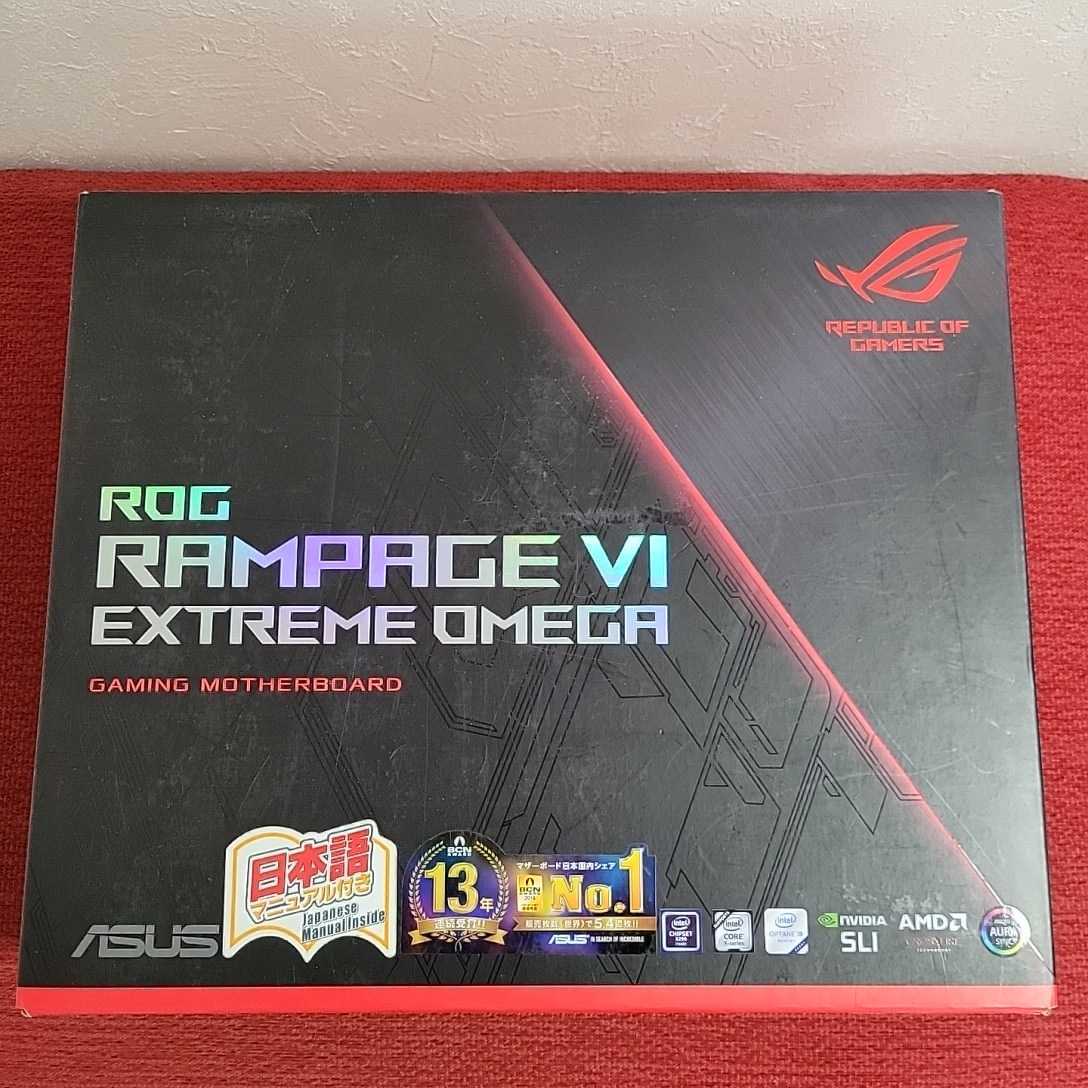 【目立った傷や汚れなし】ゲーミングマザーボードASUS ROG RAMPAGE VI EXTREME OMEGA 完全未確認 の落札情報詳細 - ヤフオク落札価格検索 オークフリー