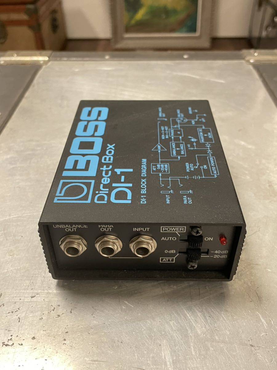 【目立った傷や汚れなし】[1円 start]BOSS DI-1 ダイレクトボックス の落札情報詳細| ヤフオク落札価格情報 オークフリー