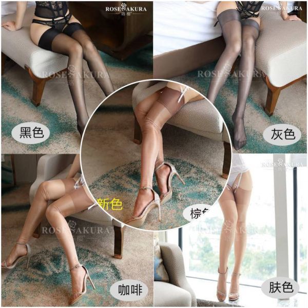 【未使用】5色set Rosesakura 10デニール光沢 100%ナイロン シームレス ガーターストッキング 黒 灰 珈琲 ヌード 深茶色 各1足の落札情報詳細 - ヤフオク落札価格検索 ...
