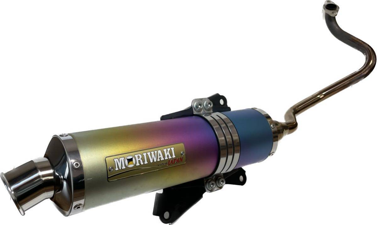 【傷や汚れあり】MORIWAKI Full Exhaust ZERO ANO PCX125/150(ABS不可):18-20/HYBRID ...