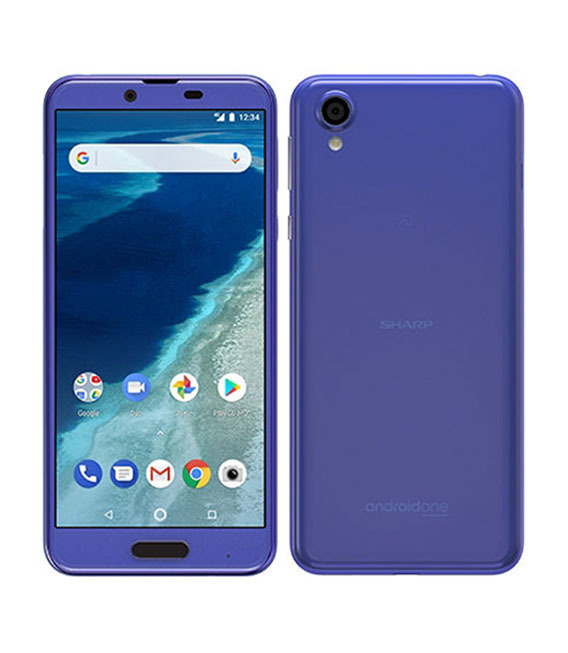 【やや傷や汚れあり】SHARP Android One X4[32GB] Y!mobile オーシャンブルー【安心… の落札情報詳細 ...