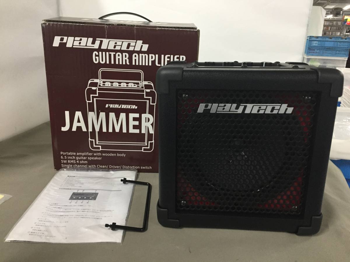 【やや傷や汚れあり】マ67 PlayTech/プレイテック JAMMER Jr コンパクト ギターアンプ FX の落札情報詳細| ヤフオク落札価格情報 オークフリー