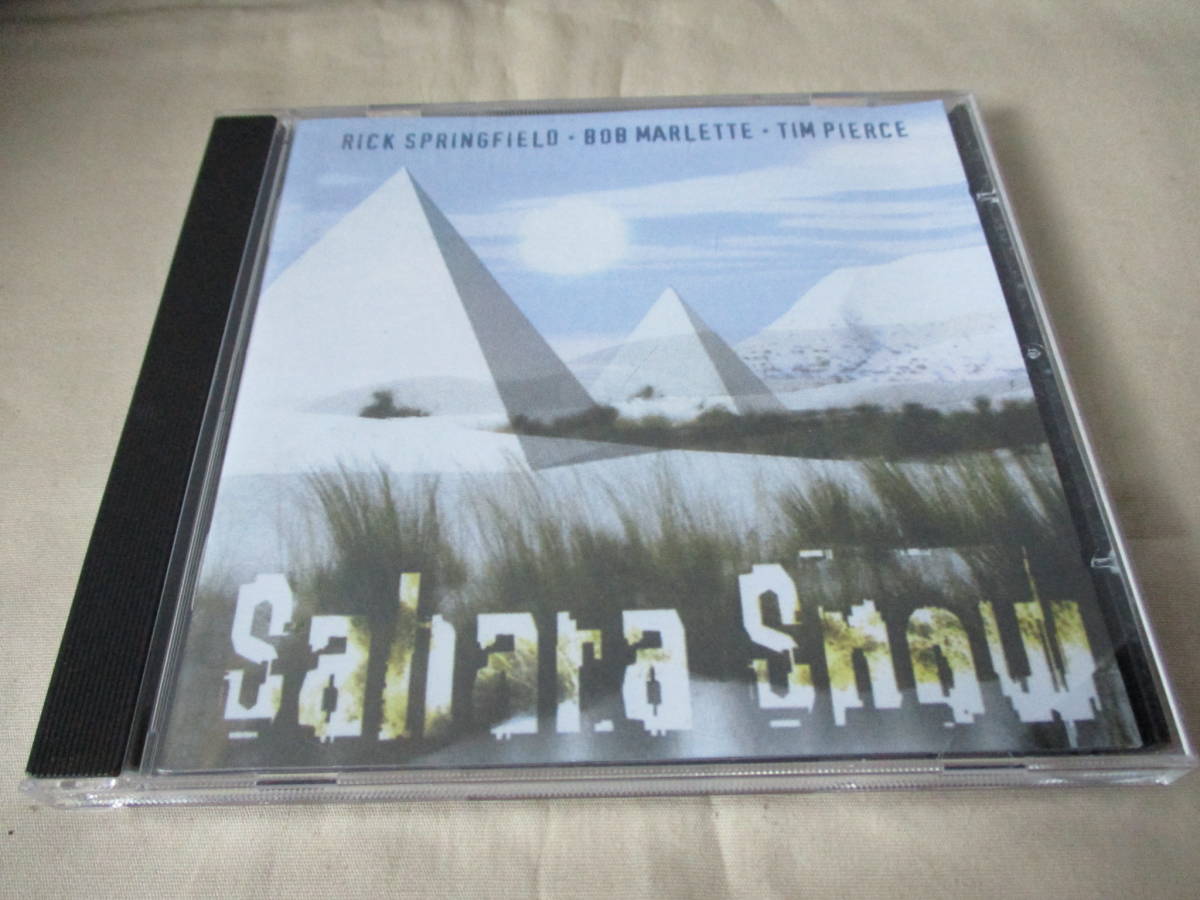 【やや傷や汚れあり】SAHARA SNOW S.T. ’97 輸入盤（国内未発売） Rick Springfield & Bob ...