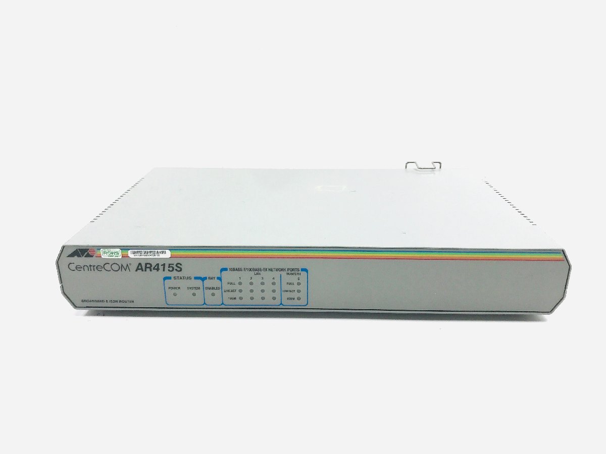 【傷や汚れあり】★ Allied Telesis CentreCOM AR415S スタンダードVPNアクセス・ルーター★ の落札情報詳細 ...