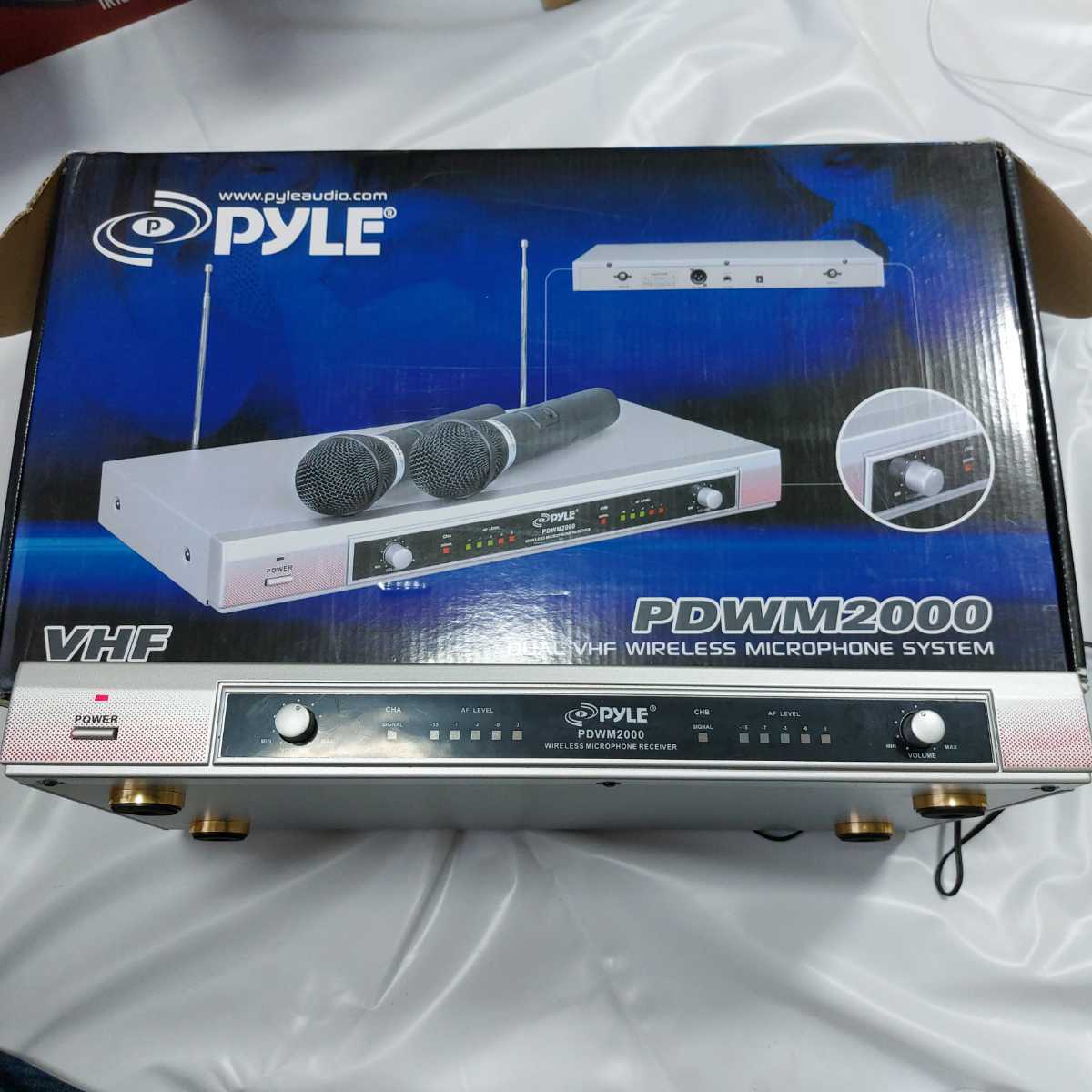 【やや傷や汚れあり】楽器 ギア プロオーディオ機器 マイク ワイヤレスシステム PDWM2000 Dual VHF Wireless ...