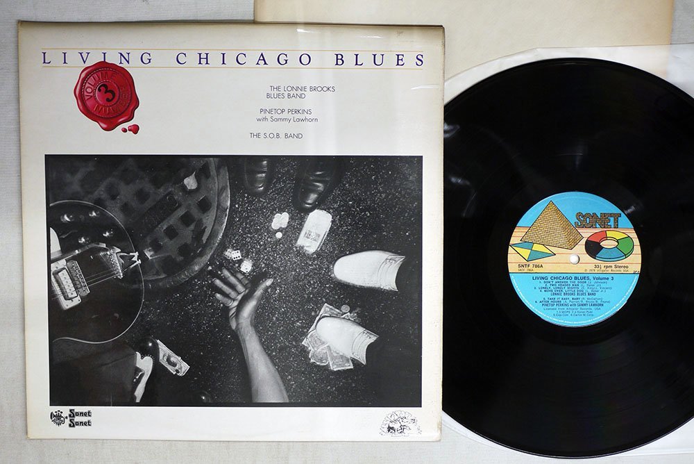 【やや傷や汚れあり】UK-ORIGINAL LONNIE BROOKS BLUES BAND, PINETOP PERKINS WITH SAMMY LAWHORN, S.O.B. BAND ...