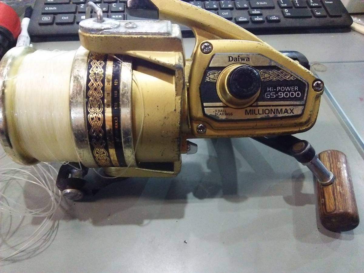 【傷や汚れあり】ワンコインオークション リール ダイワ Daiwa GS-9000 DIAMOND Tackle Silver5s 2個セット 中古 の落札情報詳細| ヤフオク落札価格情報 ...