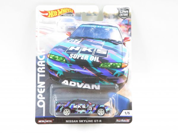 【未使用】【新品未開封(n3856)同梱可】ホットウィール NISSAN SKYLINE GT-R 日産スカイライン OPEN TRACK ...