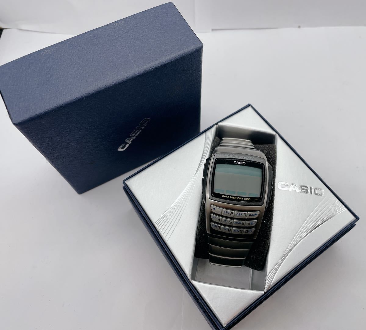 【目立った傷や汚れなし】CASIO カシオ e-date bank DATE MEMORY 350 カシオデータバンク EDB-601 腕時計の落札情報詳細 - ヤフオク落札価格検索 オークフリー