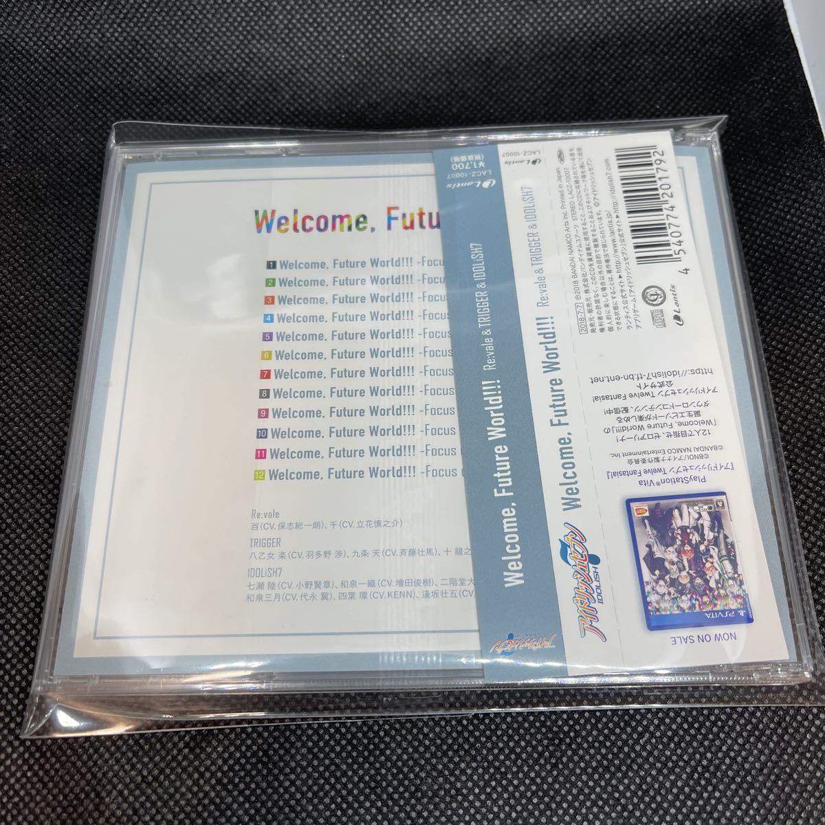 【やや傷や汚れあり】送料185円 アイドリッシュセブン Welcome, Future World!!! CD IDOLiSH7 ...