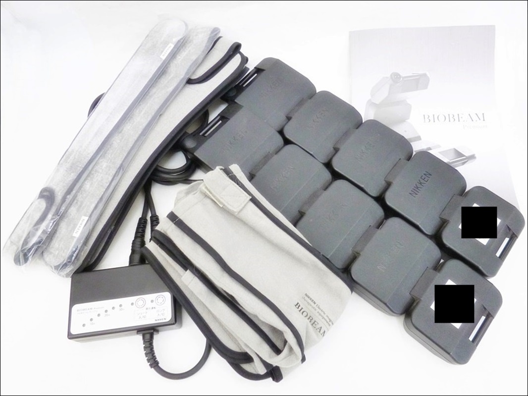 【目立った傷や汚れなし】☆美品☆ 気磁気治療器 株式会社NIKKEN ニッケン BIOBEAM バイオビーム プレミアム / 間欠波刺激 ...