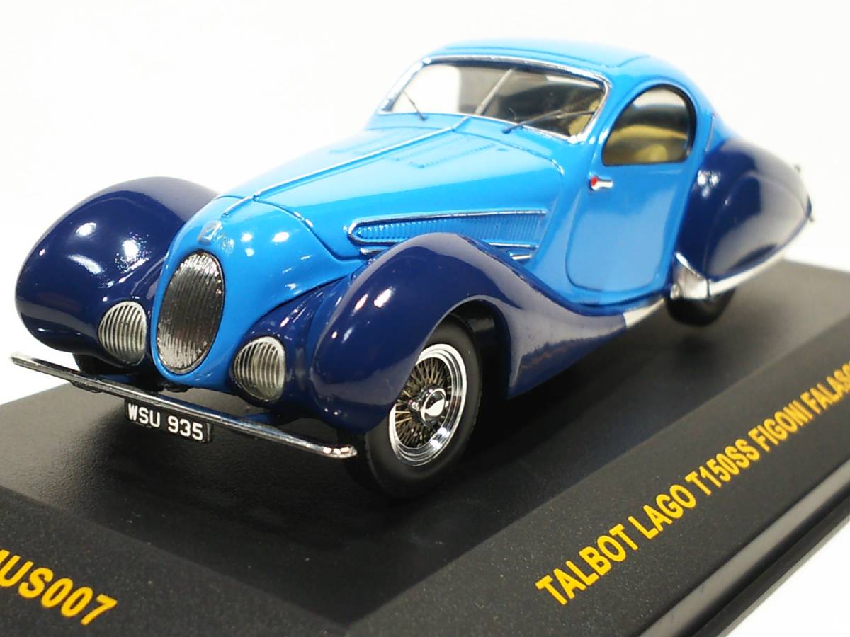 【傷や汚れあり】1/43 ixo museum 少し難有り TALBOT LAGO T150SS FIGONI FALASCHI 1938 ...