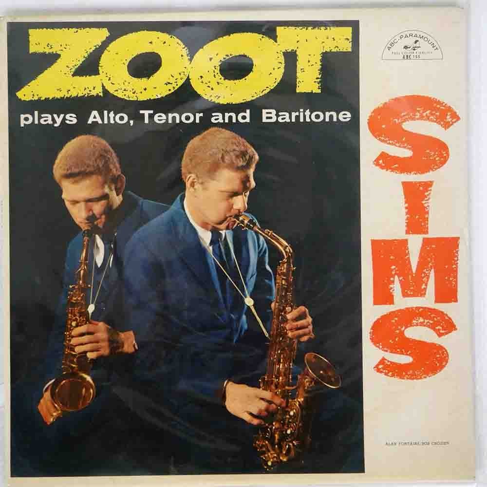 【傷や汚れあり】米 REISSUE ZOOT SIMS/PLAYS ALTO, TENOR AND BARITONE/ABC ...