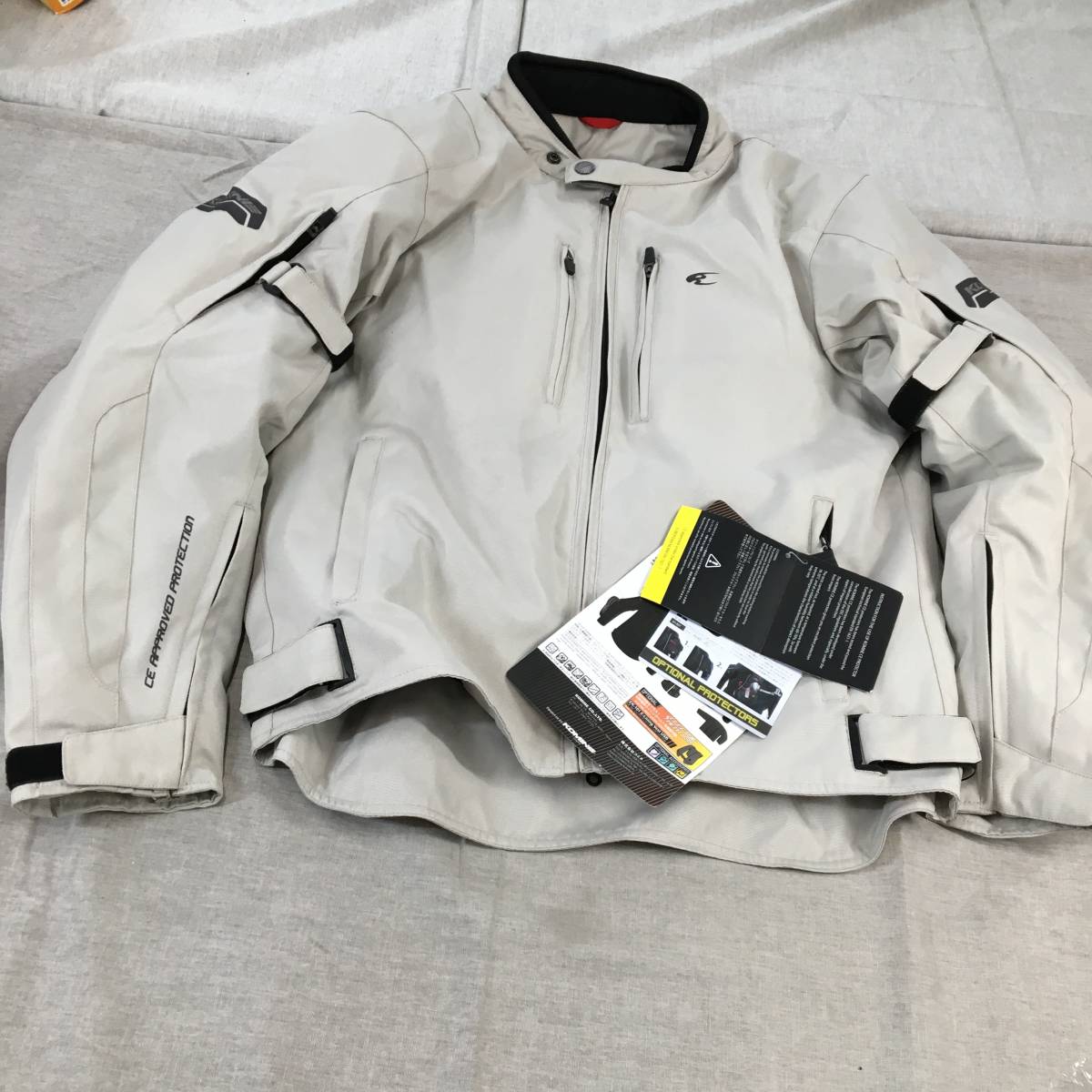 【未使用】現状品 コミネ(KOMINE) バイク用 プロテクトウィンタージャケット ライトグレー 2XL JK-603 1289 秋冬春向け 防水 防寒 CE規格の落札情報詳細 - ヤフオク ...