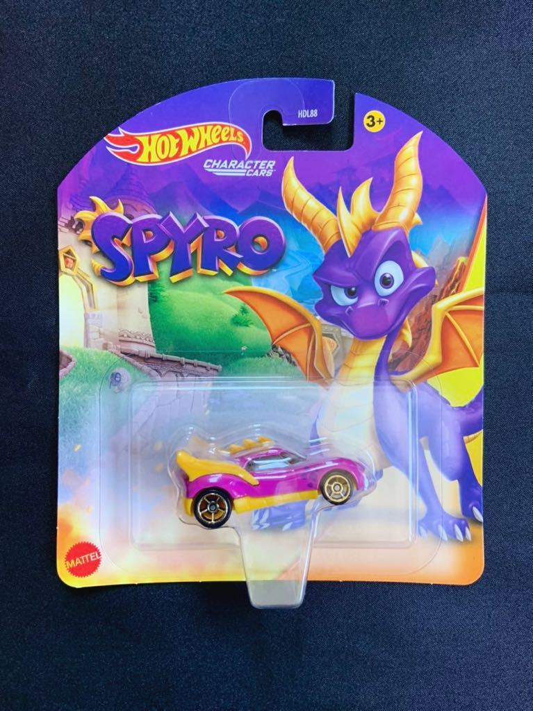 【未使用】ホットウィール Hot Wheels キャラクターカーズ スパイロ ザ ドラゴン CHARACTER CARS SPYRO ゲーム ...