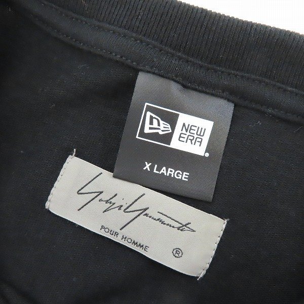 【やや傷や汚れあり】☆Yohji Yamamoto×NEWERA/ヨウジヤマモト×ニューエラ 19AW ロゴ刺繍 半袖Tシャツ HC-T98-078/5 /LPLの落札情報詳細 - Yahoo ...