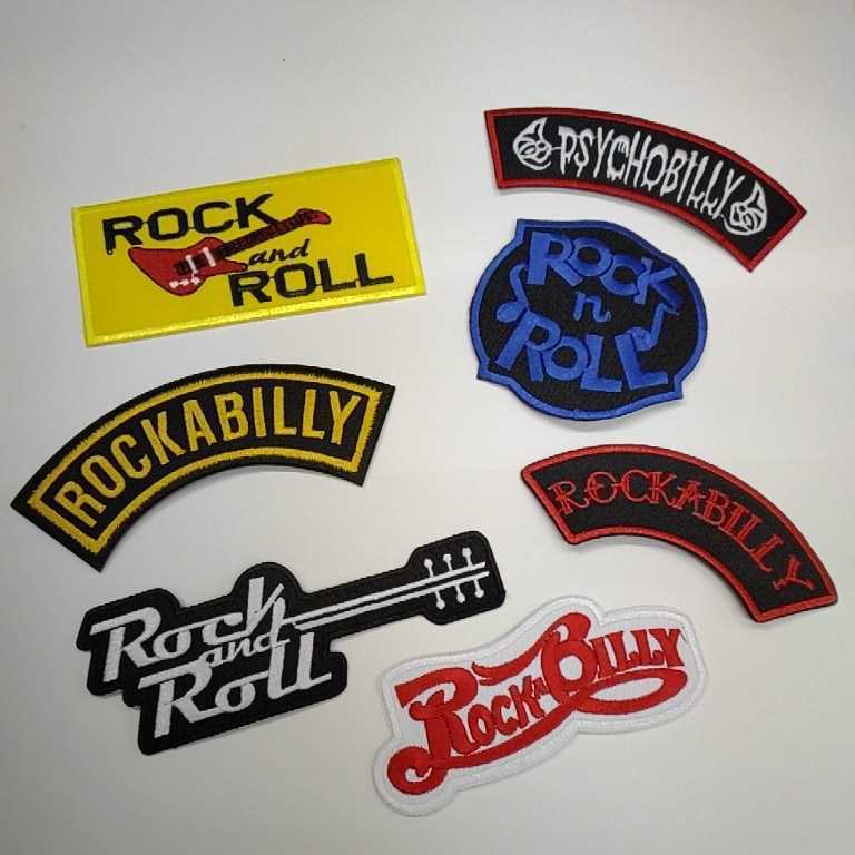【未使用】☆ ロックンロールだぜぇ べいぇ〜 ワッペン 7枚セット m046 サイコビリー ロカビリー Rock'n'rollの落札情報詳細 - ヤフオク落札価格検索 オークフリー