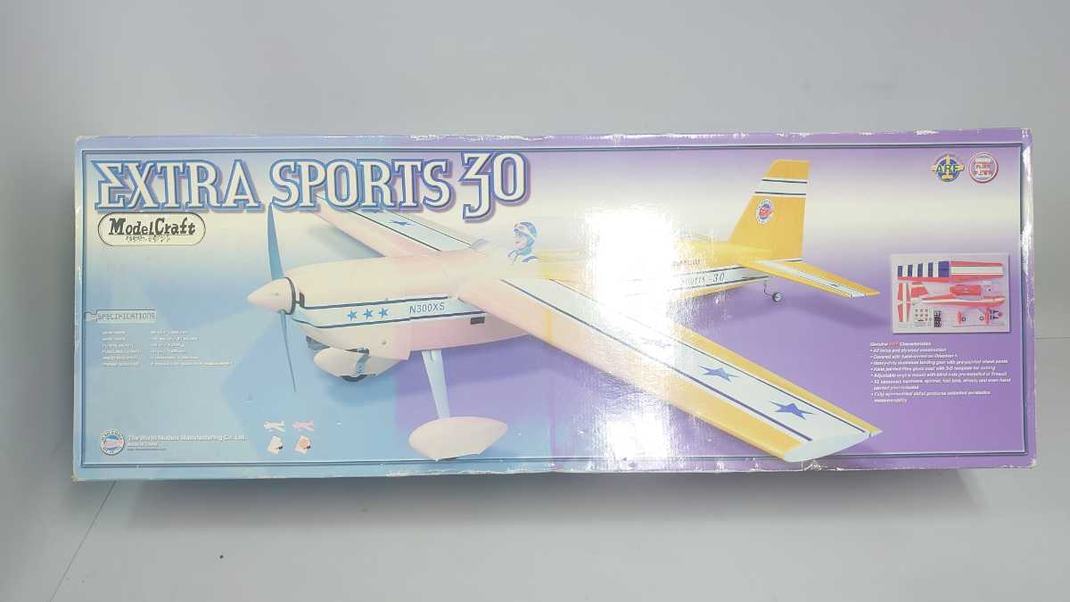 【未使用】 未使用 モデルクラフト RC EXTRA SPORTS 30 飛行機 組立キット の落札情報詳細 - ヤフオク落札価格検索 オークフリー