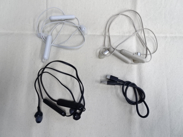 【傷や汚れあり】11M260MZ6 SONY ソニー WI-C200/WI-310/WI-XB400 ワイヤレスイヤホン Bluetooth ...