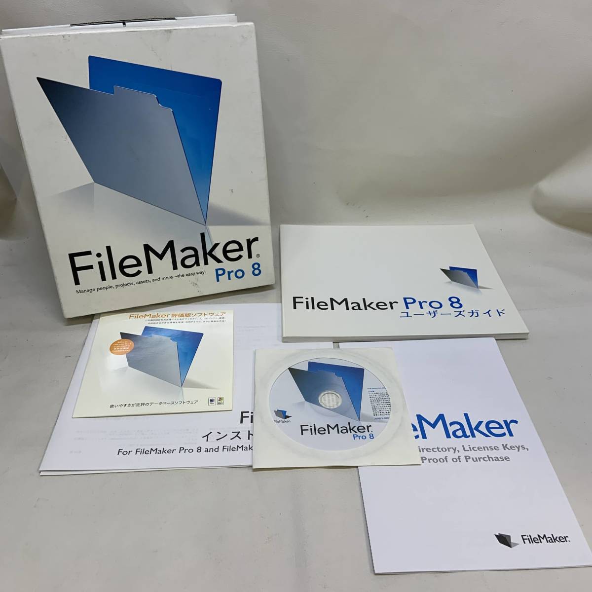 【やや傷や汚れあり】A-02645 FileMaker Pro 18 Advanced 日本語版 Windows/Mac対応 アップグレード版 File Maker ファイルメーカー プロ ...