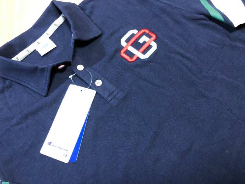 【未使用】Champion GOLF (チャンピオン ゴルフ) ストレッチ 長袖ポロシャツ C3-MS401(ネイビー)Lの落札情報詳細 ...