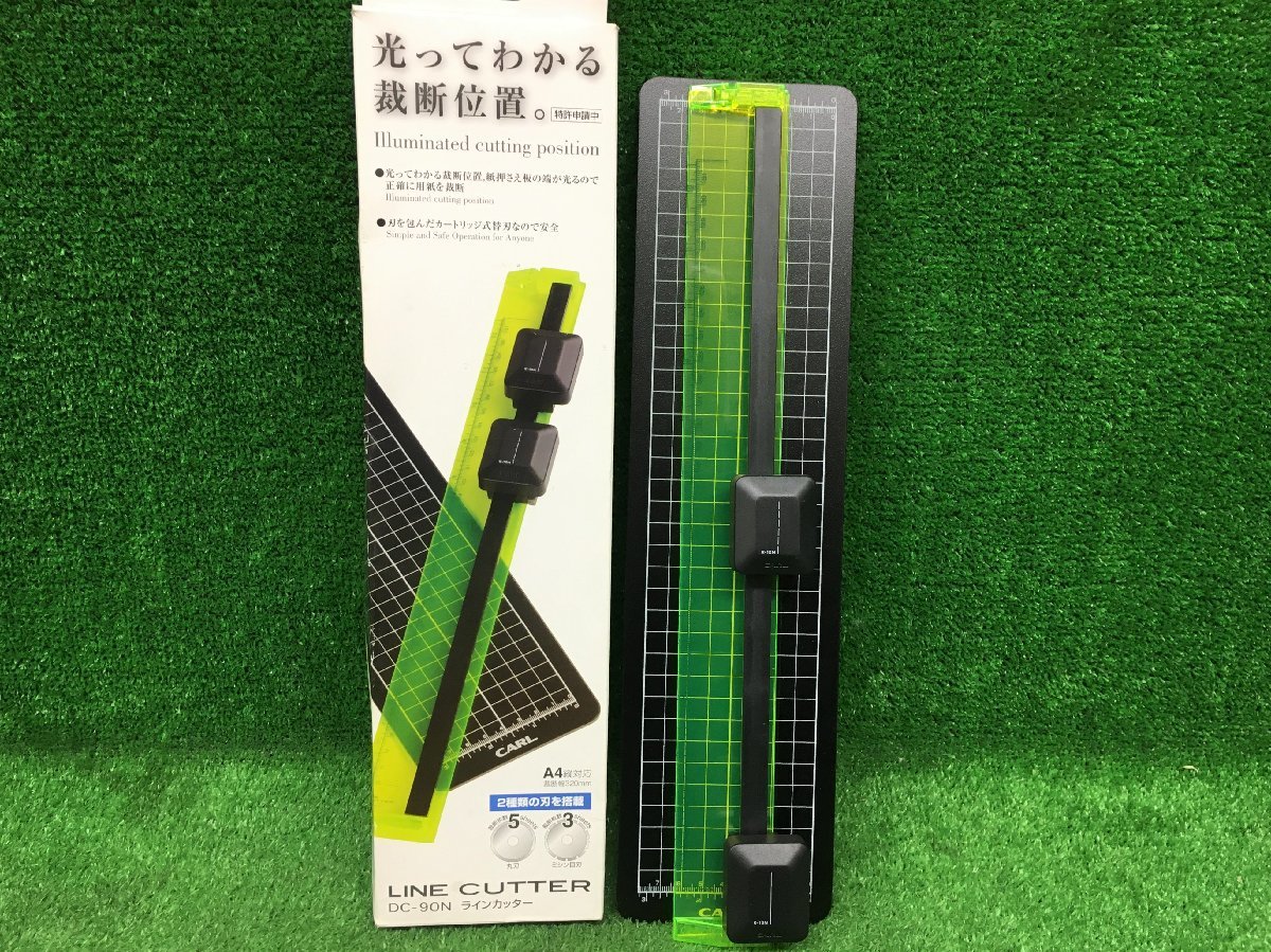 【未使用】未使用品 CARL カール事務器 320mm A4サイズ ラインカッター DC-90Nの落札情報詳細 - Yahoo!オークション落札価格検索 オークフリー