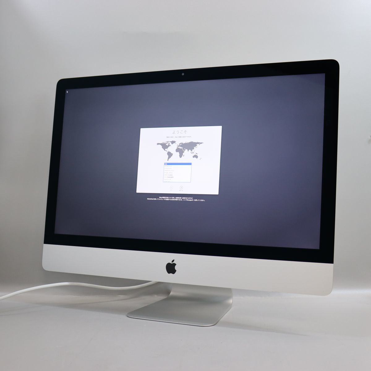 【やや傷や汚れあり】1円スタート Apple iMac Retina 5K, 27-inch, 2017 (Core i5-7500/メモリ ...