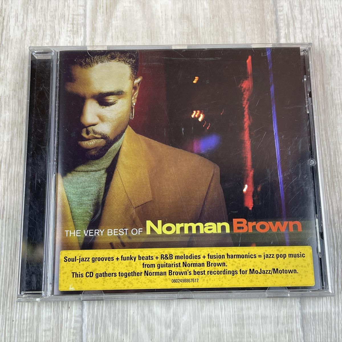 【やや傷や汚れあり】ほ654/zk 即決 CD Norman Brown ノーマン・ブラウン / The Very Best Of Norman Brown ベスト・オブ・ノーマン・ブラウンの ...