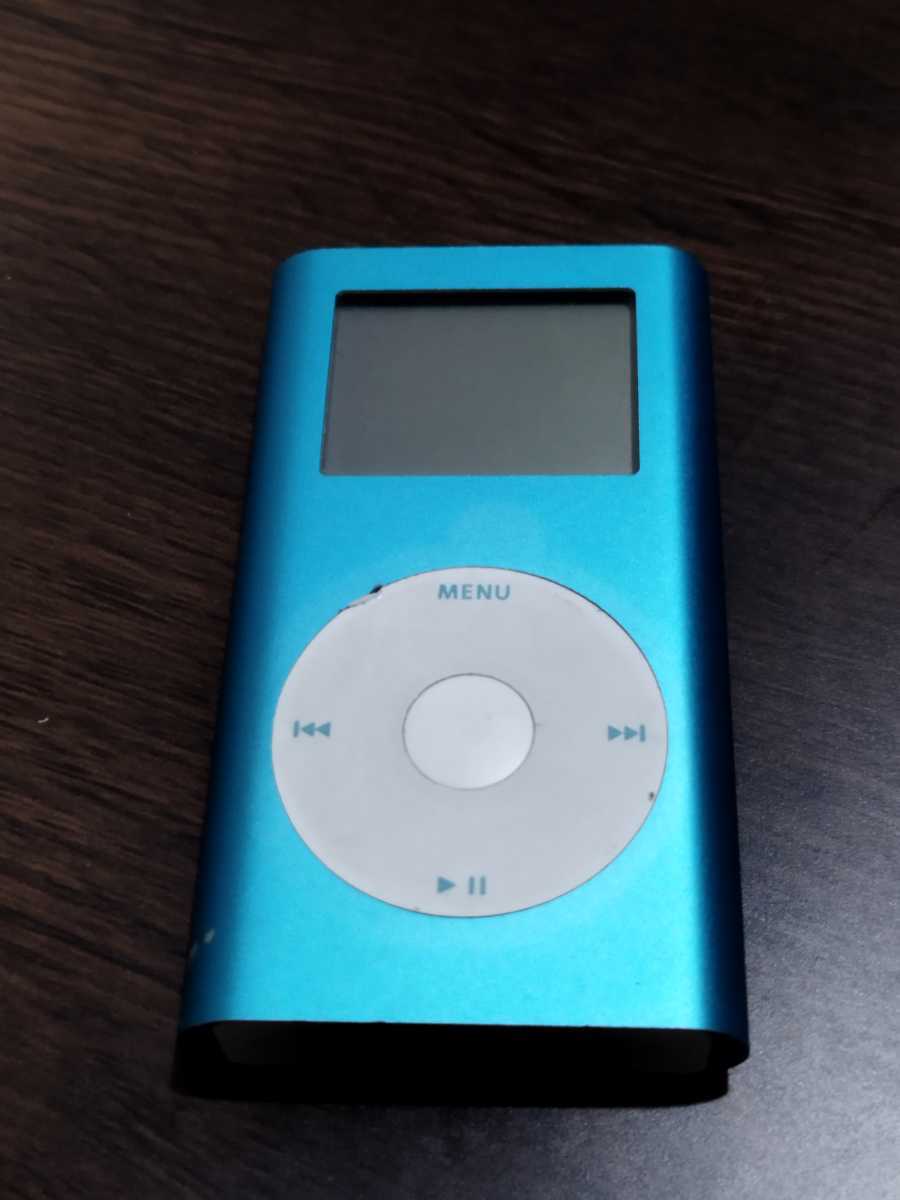 【全体的に状態が悪い】Apple ipod mini 第2世代 4GB 水色 ブルー ジャンク 中古 mp3 の落札情報詳細| ヤフオク落札 ...