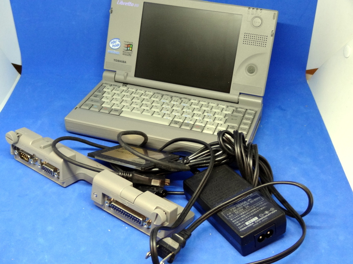 【傷や汚れあり】TOSHIBA 東芝 Libretto M3 リブレット NTT Docomo ノートパソコン ※動作未確認 ジャンク @60 ...