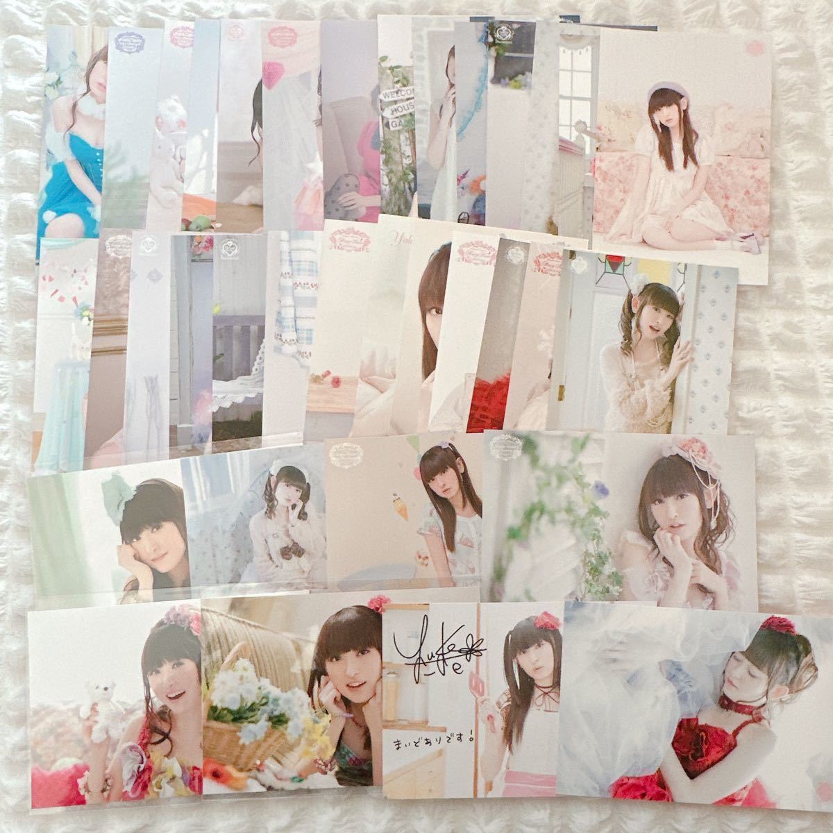 【未使用に近い】#85「 田村ゆかり 」 ポストカード 35枚セット 声優 LIVEグッズ Mellow Pretty 神楽坂ゆか 斉木楠雄の ...