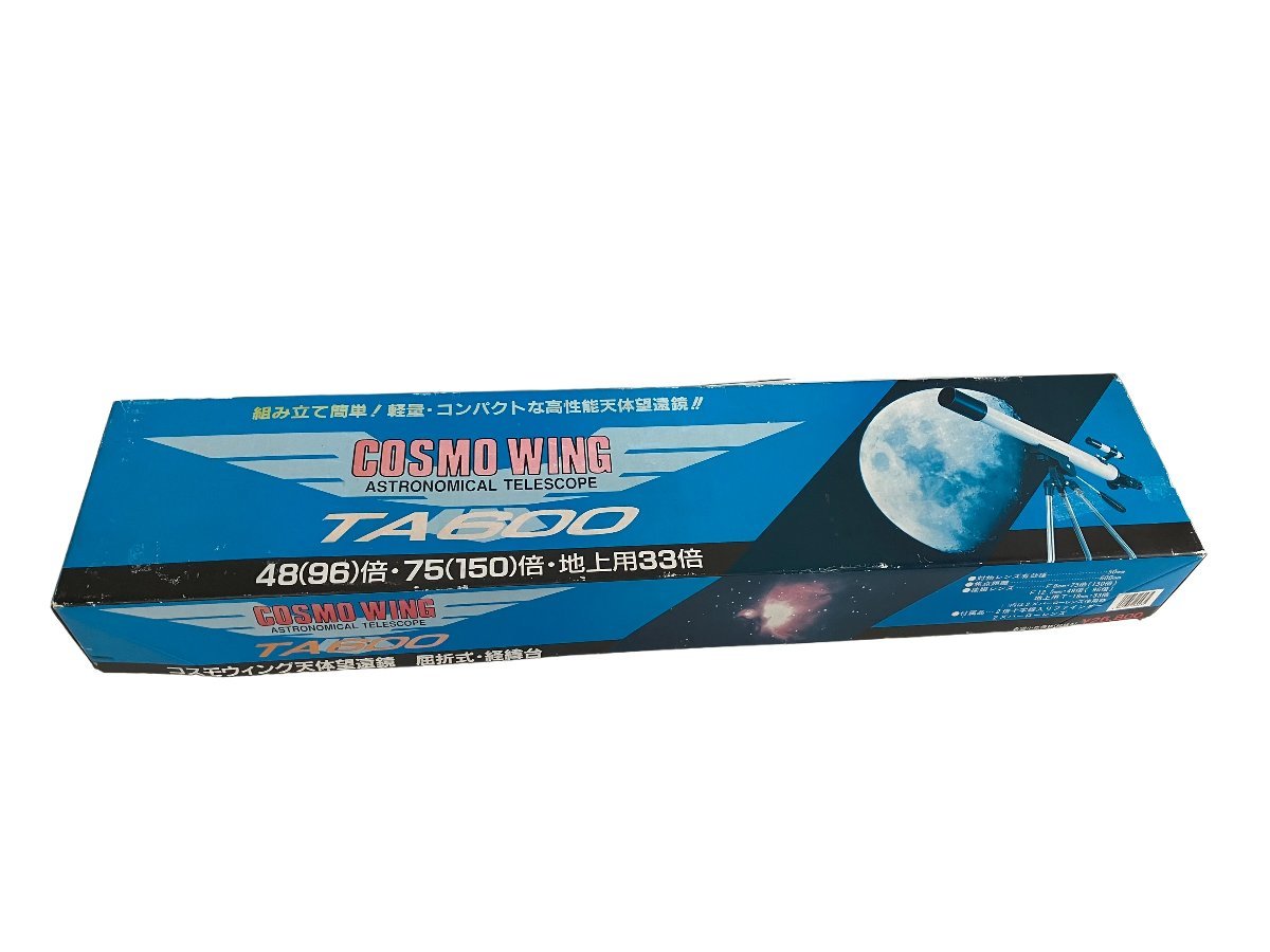【やや傷や汚れあり】★COSMO WING(コスモウィング) ASTRONOMICAL TELESCOPE TA600 天体望遠鏡 D ...