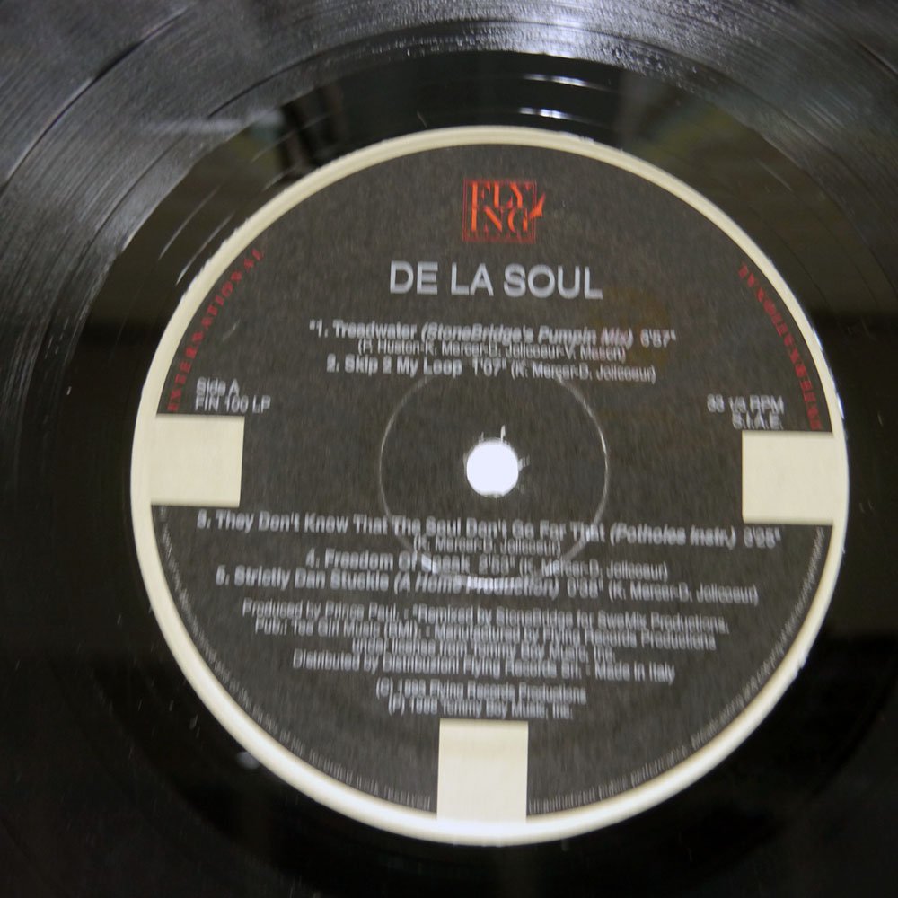 【全体的に状態が悪い】伊 ジャンク DE LA SOUL/BEST/FLYING FIN 100LPの落札情報詳細 - Yahoo!オークション落札価格検索 オークフリー