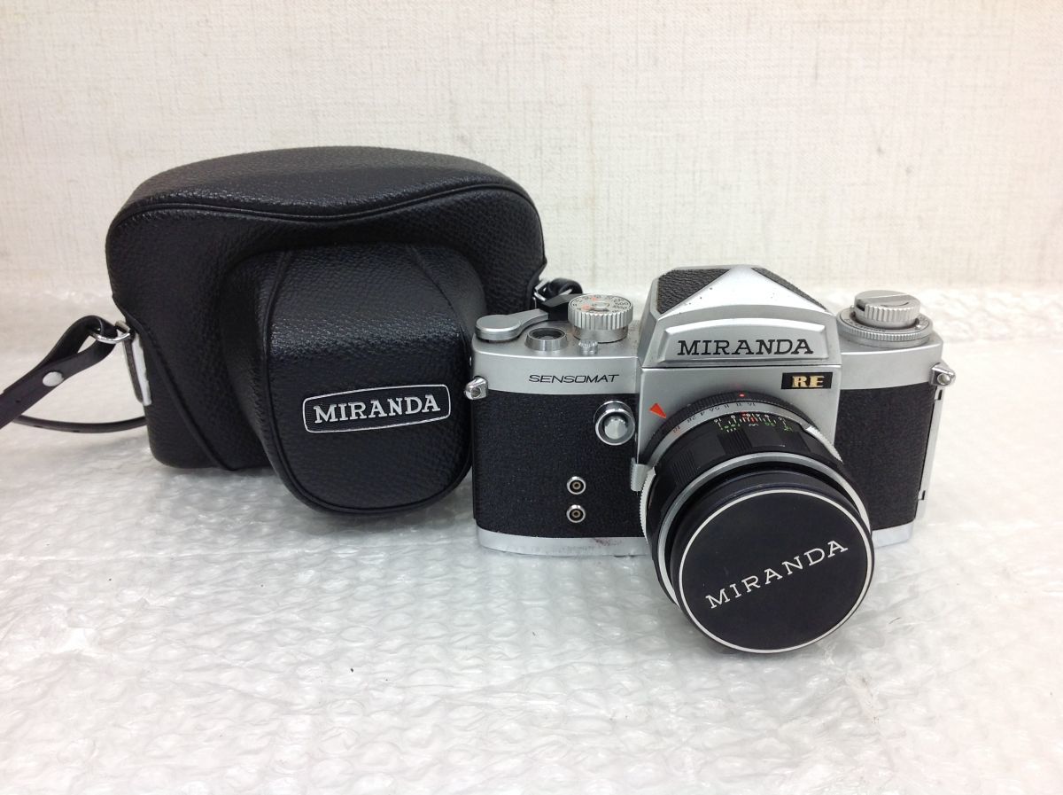 【中古】営SA104-60【カメラレンズセット】MIRANDA(ミランダ)SENSOMAT RE ボディ レンズ AUTO MIRANDA 1:1.8 f=50mm/カバー付きの落札情報詳細 ...