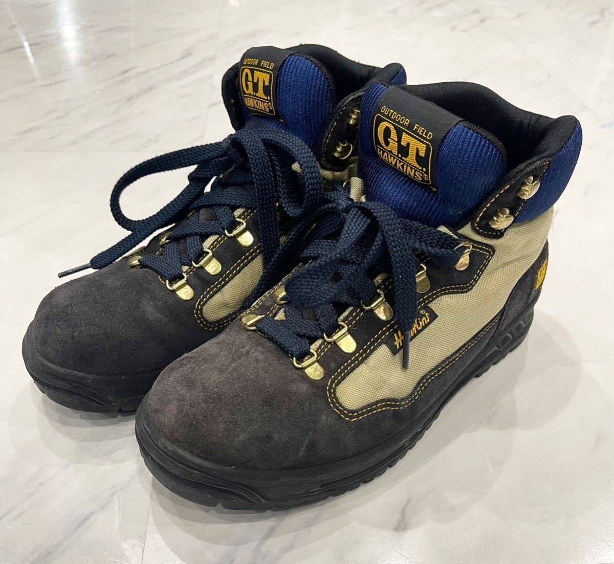 【目立った傷や汚れなし】GT HAWKINS GTホーキンス トレッキングシューズ ブーツ登山靴 美品 26.5cm メンズ カジュアル ...