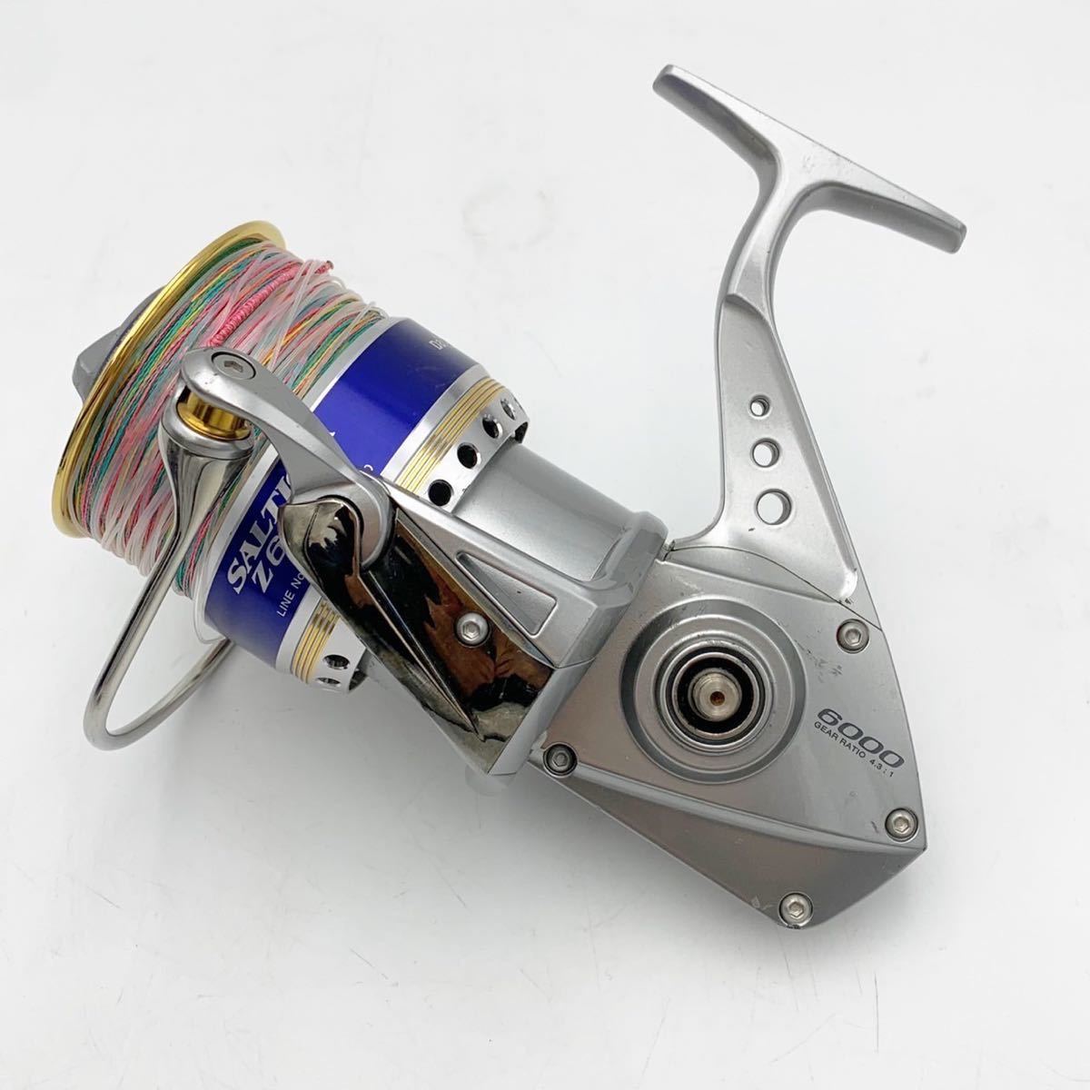 【やや傷や汚れあり】DAIWA SALTIGA-Z 6000 スピニングリール ダイワ 釣具 ソルティガ-Z リール【NK0208】の落札情報 ...